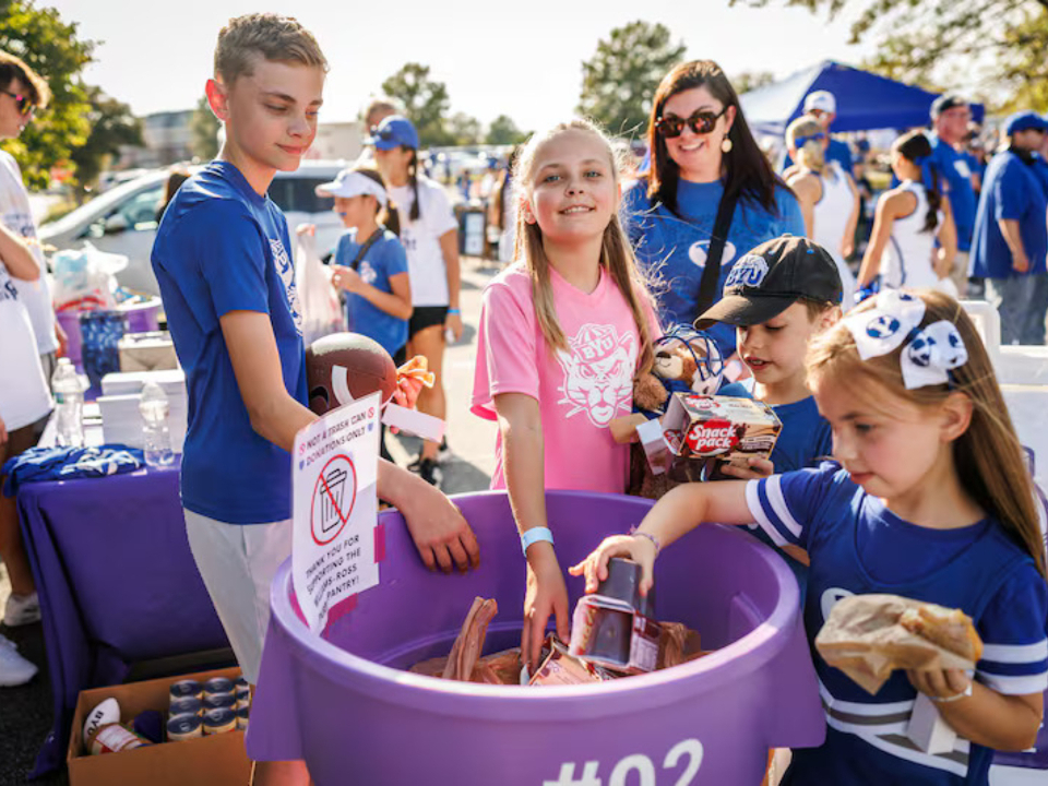 Generosity Shines During BYU Alumni Service Projects for Away Football ...